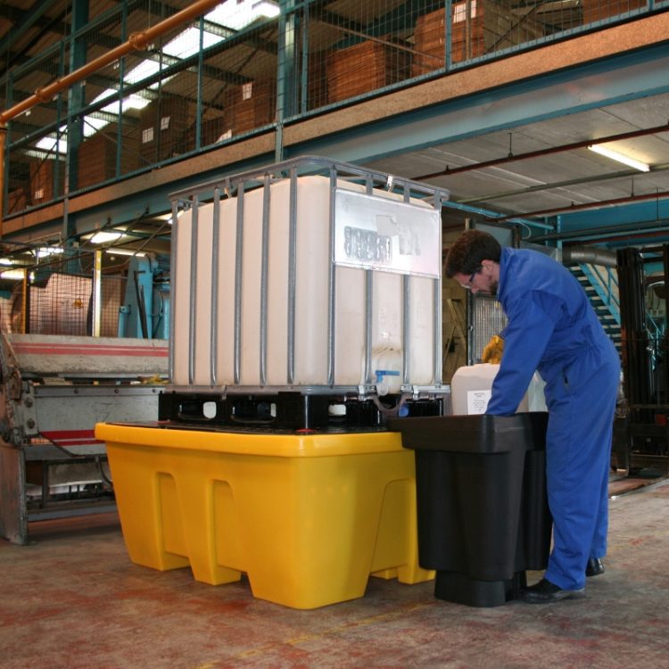Jonesco Single IBC Bund - Nestable Spill Pallet – SJ-510-001