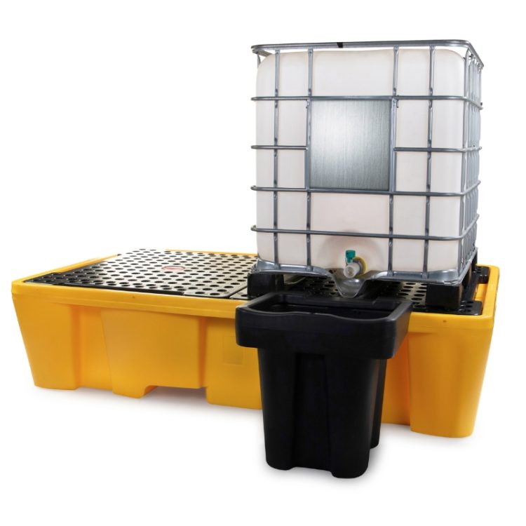 Jonesco Double IBC Spill Pallet Bund for Bulk Storage